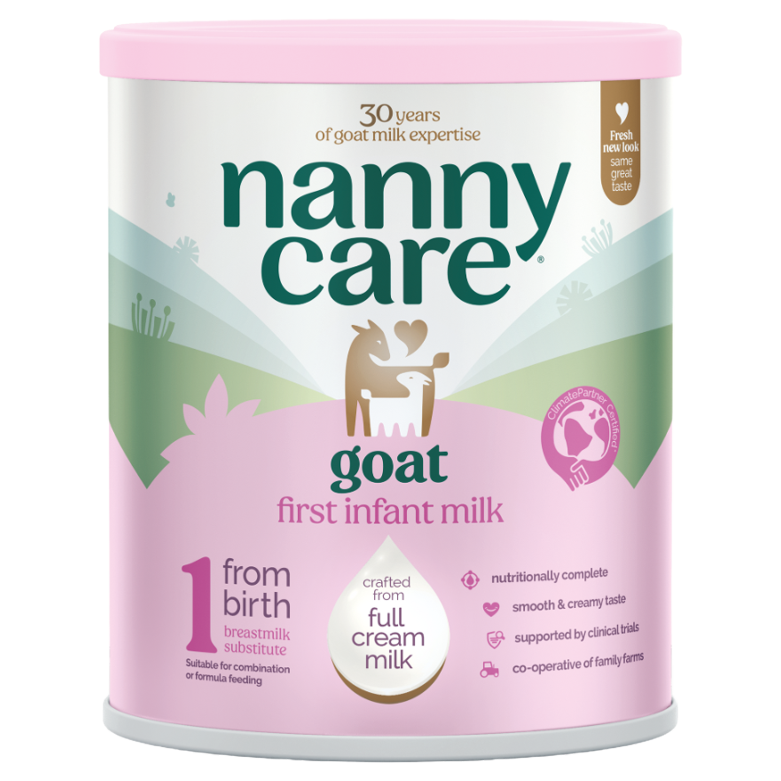 Nannycare Stage 1 First Infant Goat Milk Formula | 0–12 months