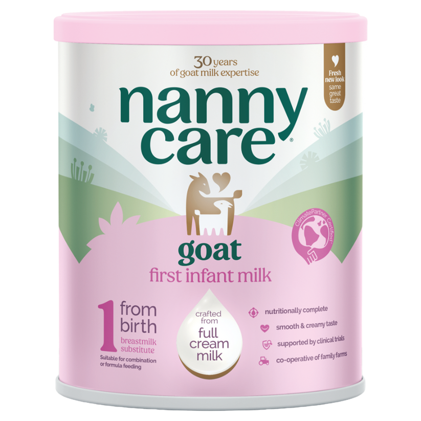 Nannycare Stage 1 First Infant Goat Milk Formula | 0–12 months